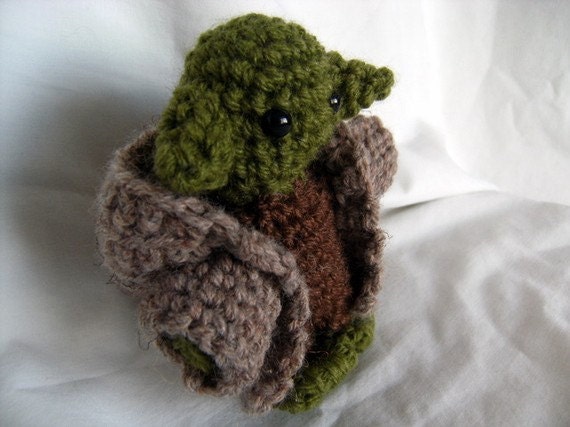 Master Yoda Crochet Pattern | Etsy