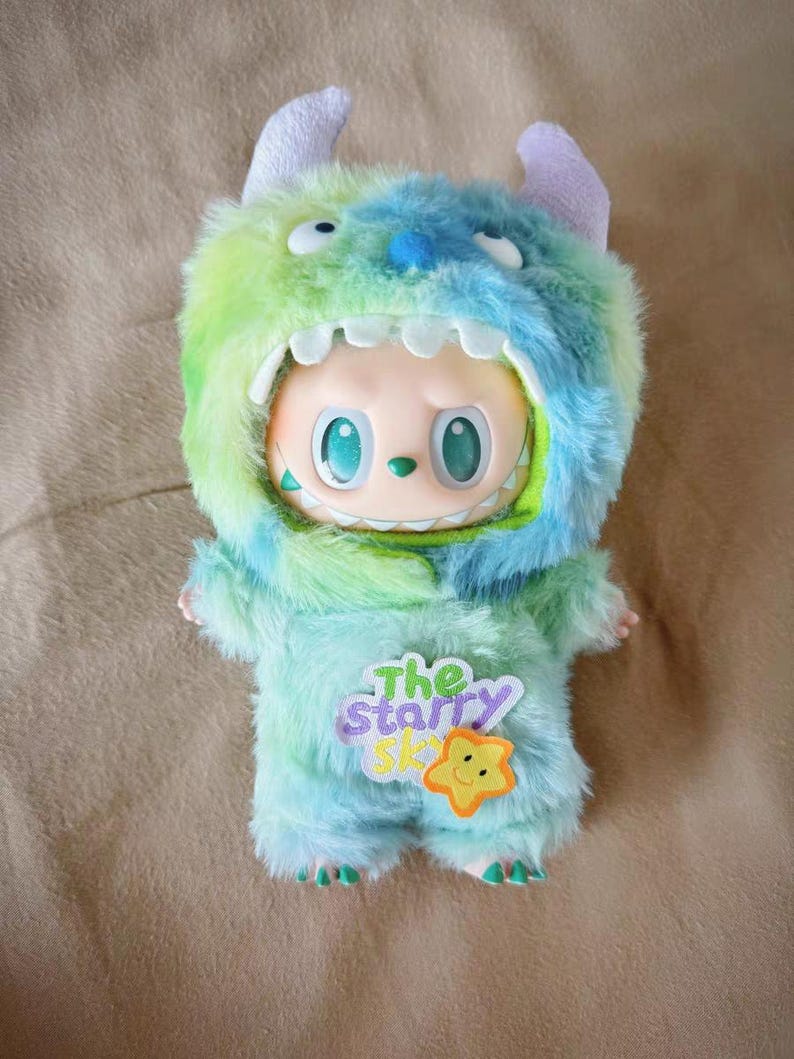 17 Cm Labubu Clothes,labubu Hats, Labubu Shoes,labubu Water Cup,full ...
