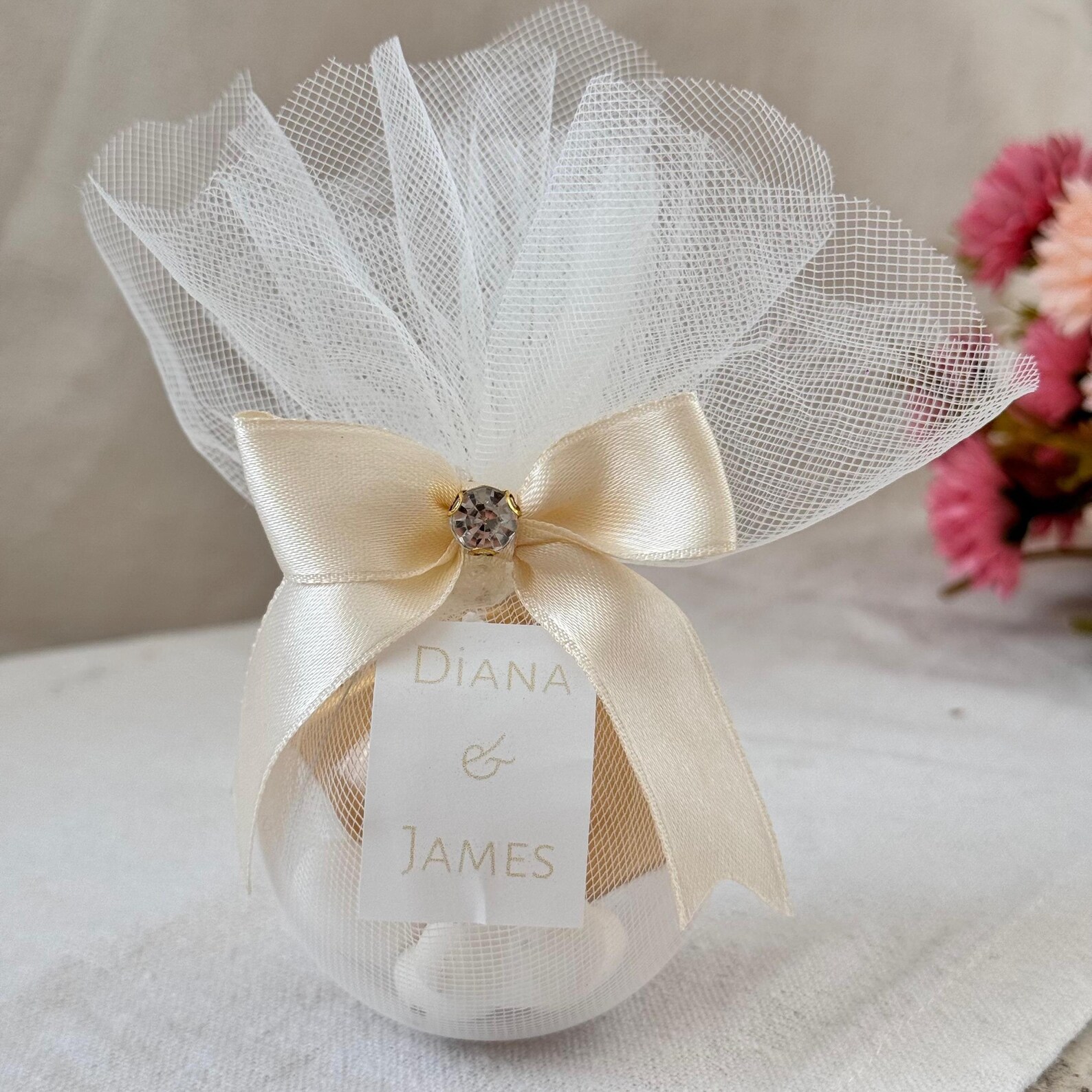 Personalized Wedding Almond Candy Jar Favors, Islamic Wedding Gift ...