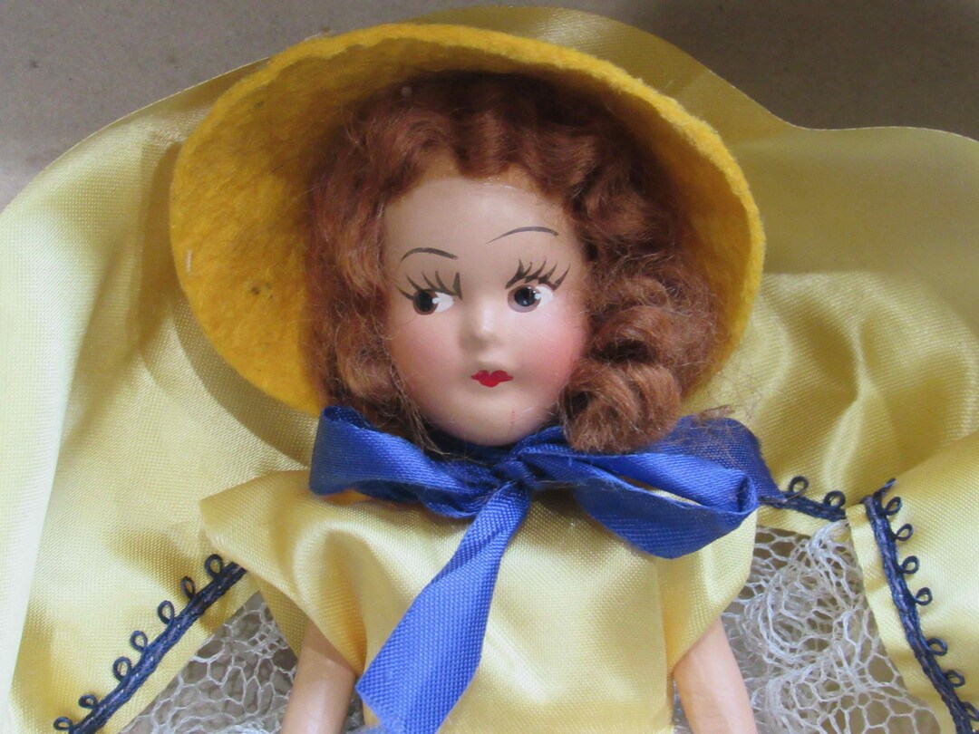 Vintage 1940s Doll, GUC With Original Box, Southern Belle, Gretchen - Etsy