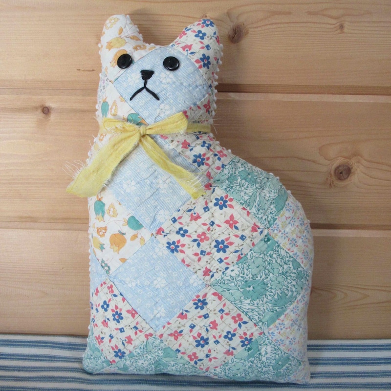 Patchwork Cats - Etsy