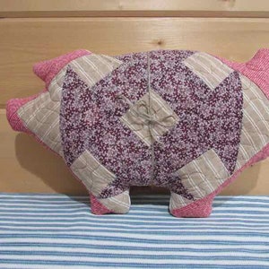 Primitive Pig Pattern Download, Easy to Sew, 2 Different Sizes and ...