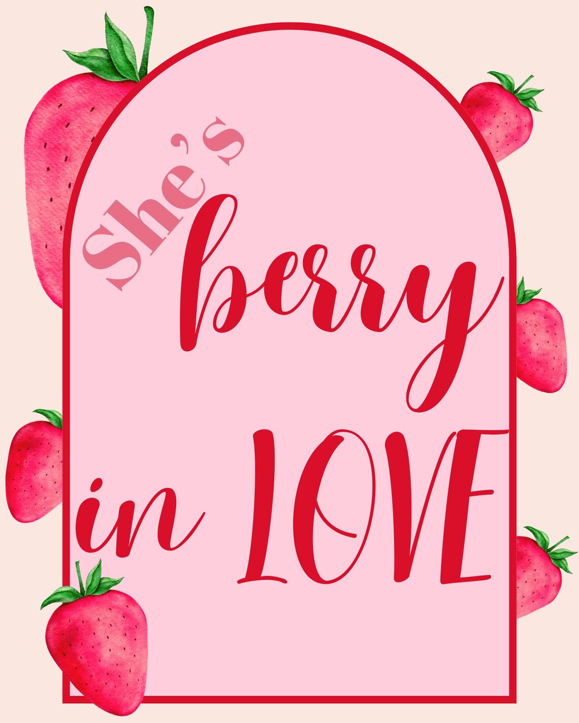 Berry Much in Love Party Decor Kit - Etsy