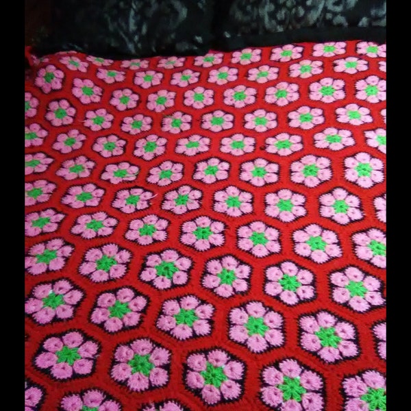 African Flower Motif - Etsy