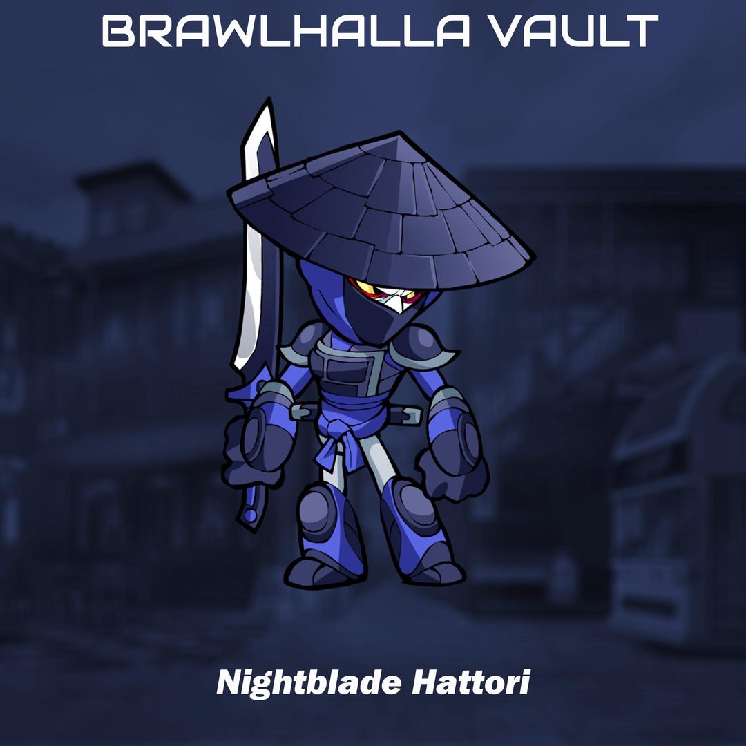 Brawlhalla - Nightblade Hattori - Etsy