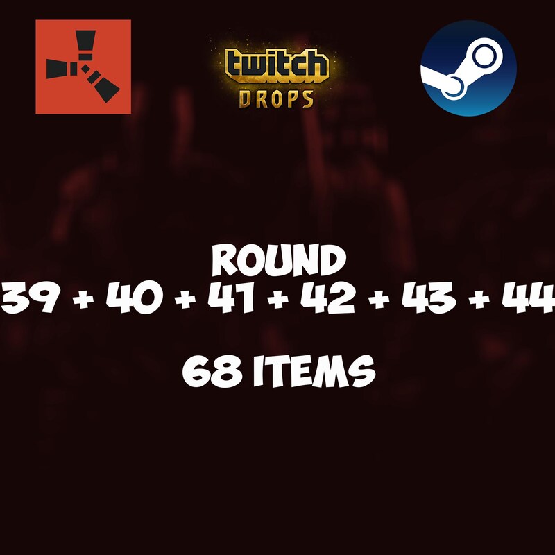 Rust Twitch Drops - Etsy