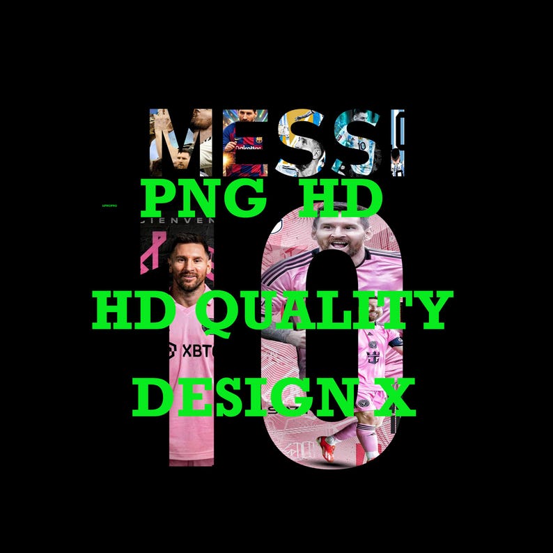 LIONEL MESSI PNG File High Definition Png - Etsy