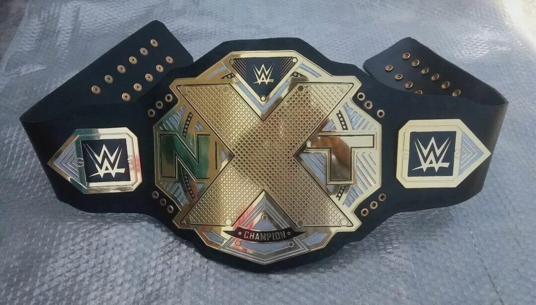WWE NXT Championship Title Replica Custom Belt 2mm Brass Plates for ...