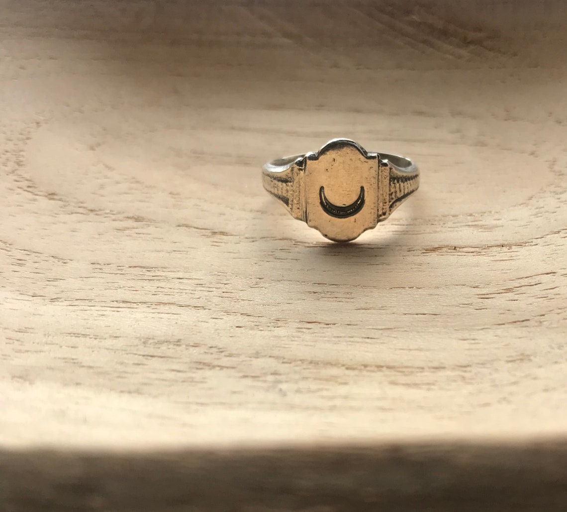The 'luna' Ring sterling Silver - Etsy