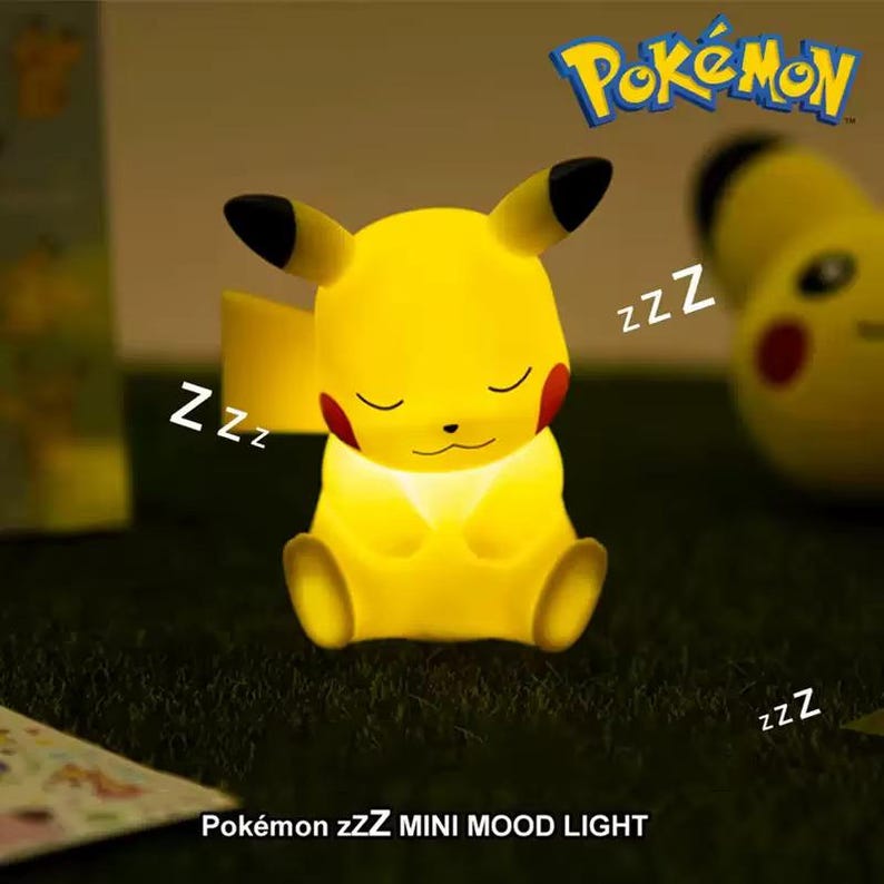 Pikachu Night Light - Etsy