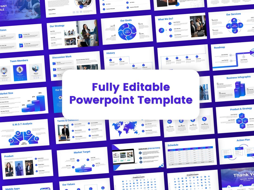Powerpoint Template, Business Presentation, Modern Powerpoint Slides ...