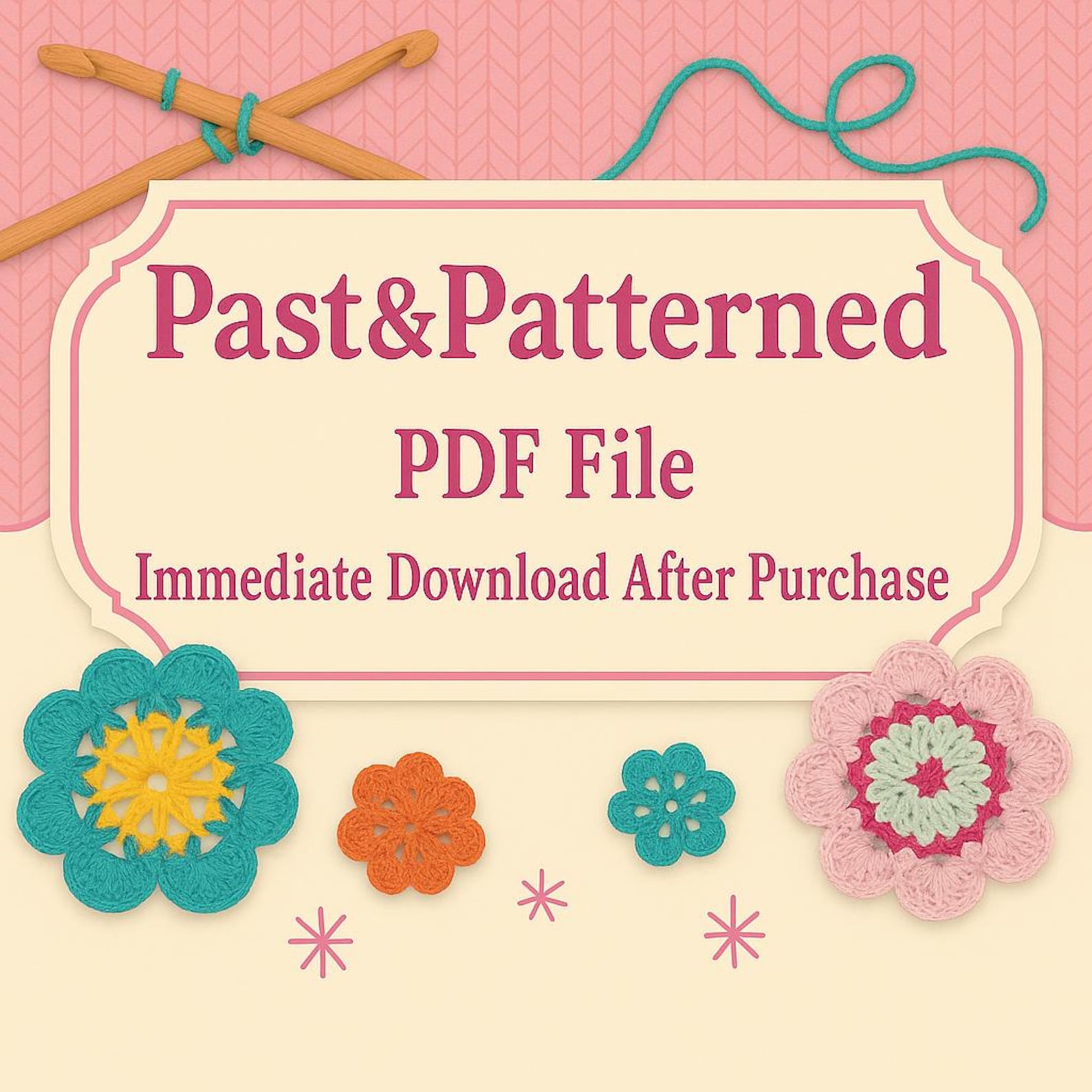 Vintage Knit Cardigan Pattern: Jacket With Belt Knitting Scheme (PDF ...
