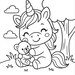 Unicorn & Rainbow Coloring Book for Kids – 15 Magical Printable Pages ...