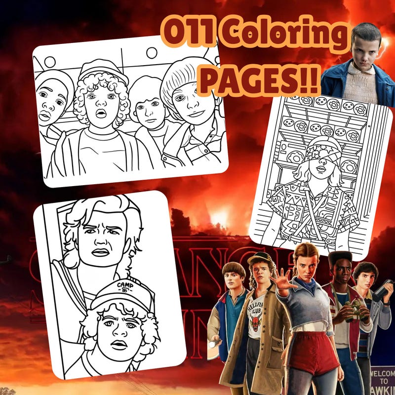 Strangers Things Erica - Etsy UK