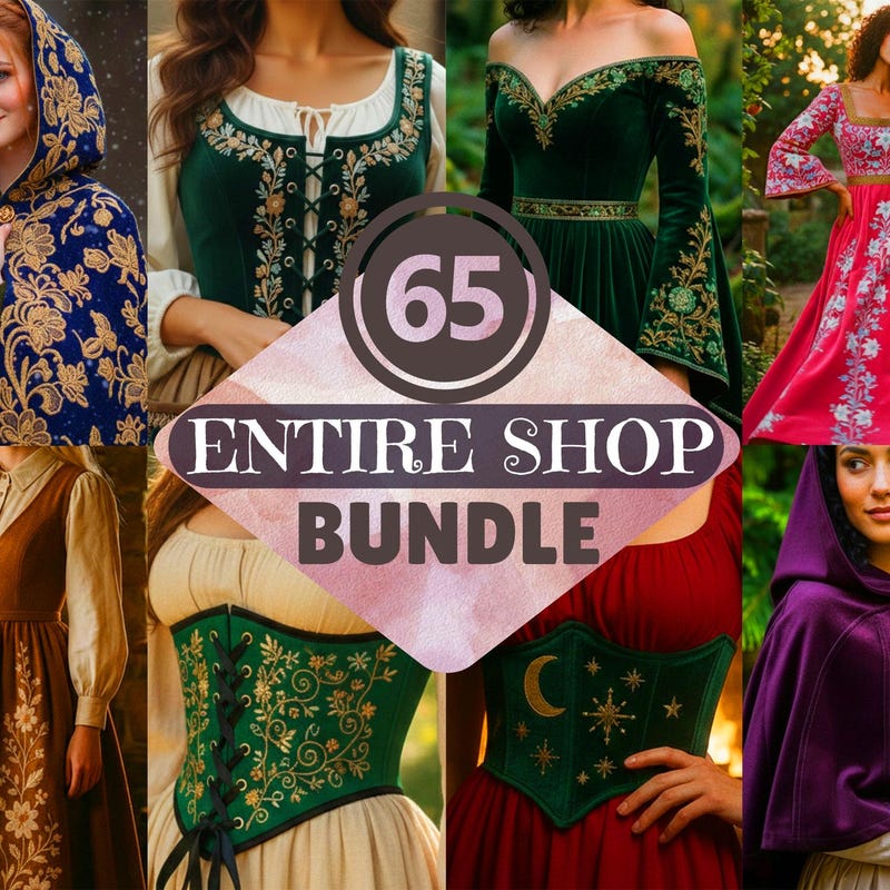 Fantasy Corset Pack - Etsy UK