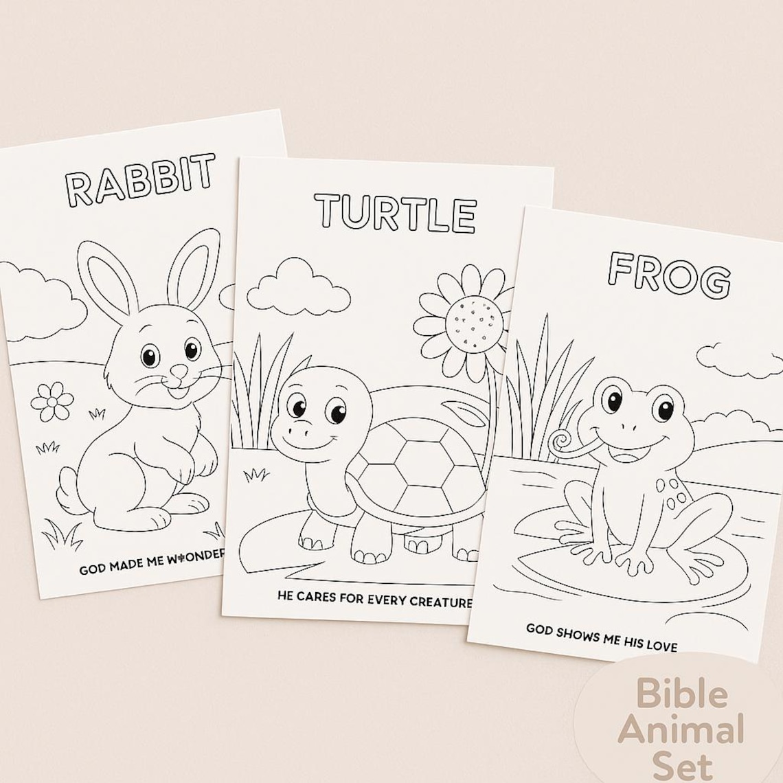Christian Coloring Pages for Kids | Bible Verse Printables Ages 2–10 ...