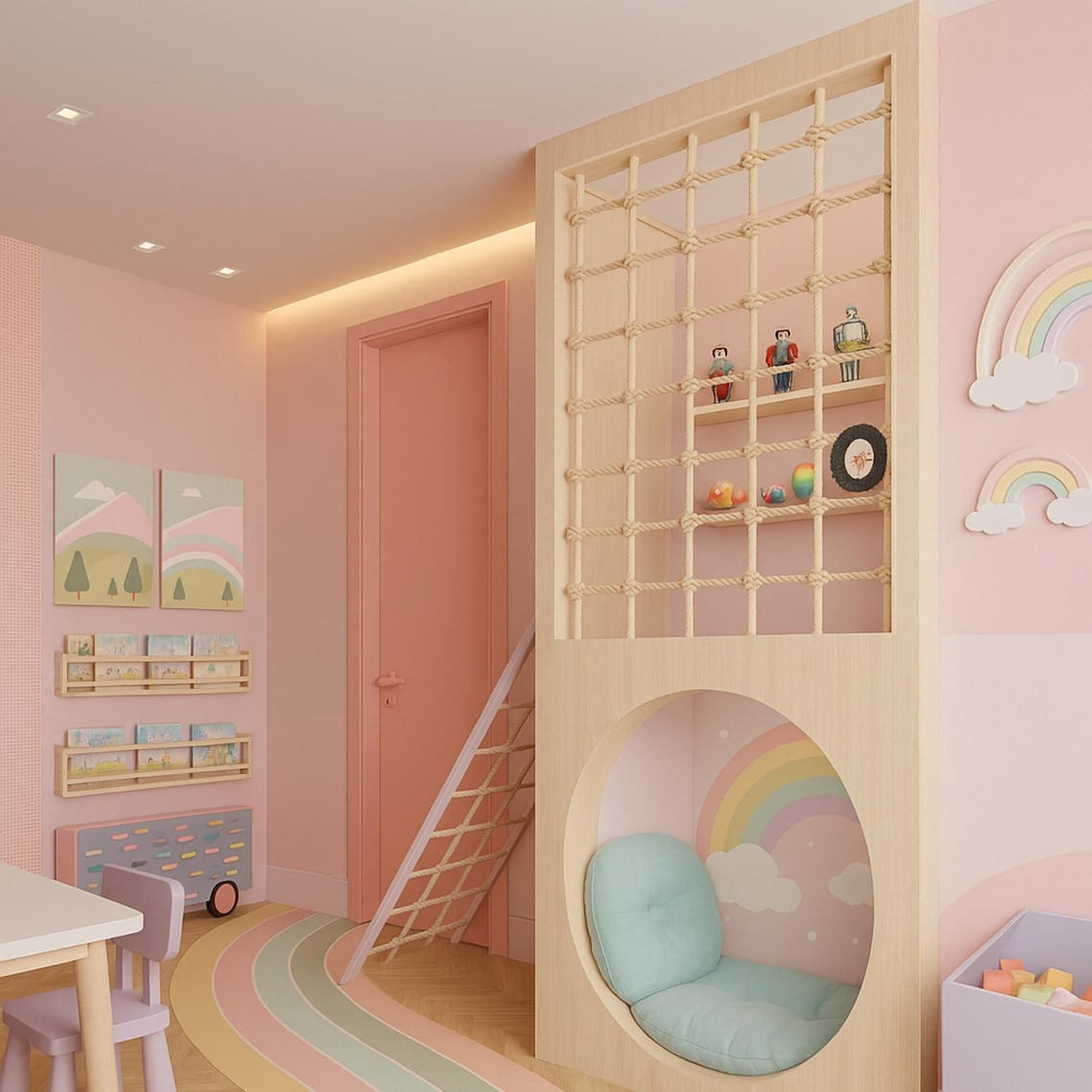 Handmade Rope Safety Net for Bunk Beds & Lofts – Custom Size Child ...