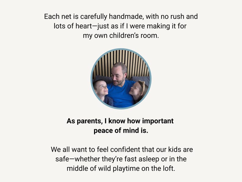 Custom Rope Safety Net for Bunk Beds, Loft Beds & Mezzanines - Etsy