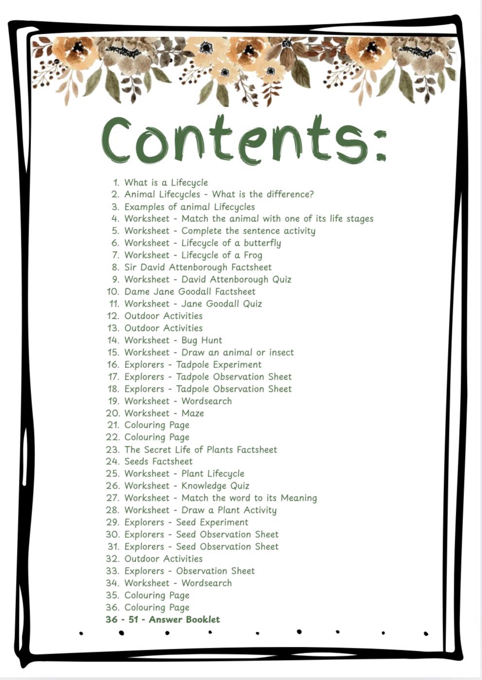 KS2 Life Cycles Worksheets | Plant & Animal Lifecycle Activities ...