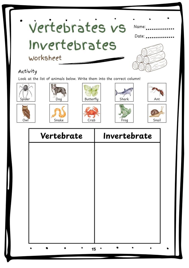 KS2 Living Things and Their Habitats Worksheets | Science Activities ...