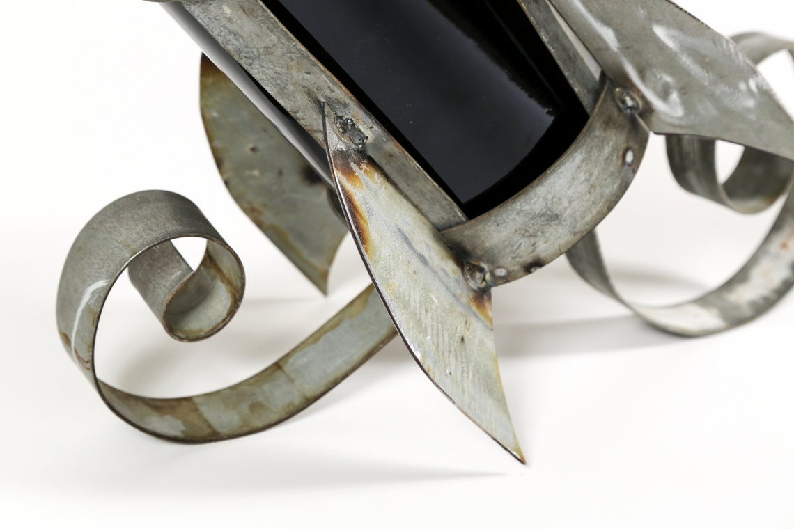 Wine Barrel Ring Bottle Holder the Rocket Made From - Etsy