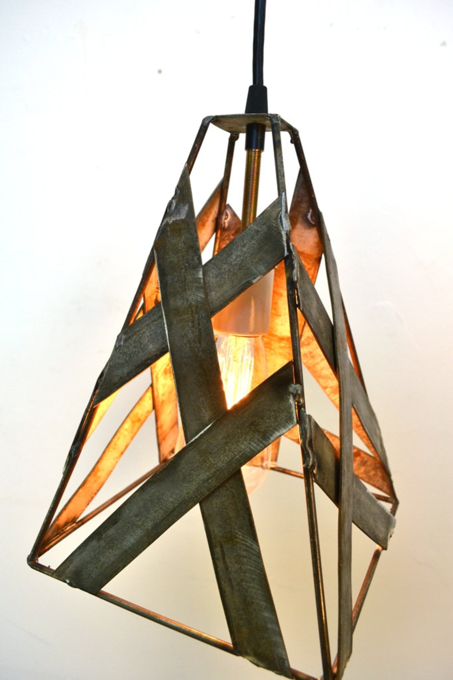 Wine Barrel Pendant Light Brushfire Made From Retired - Etsy