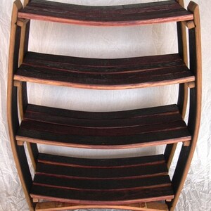 Wine Barrel Bookcase Capezzana Made From Retired Napa Wine Barrels. 100 ...