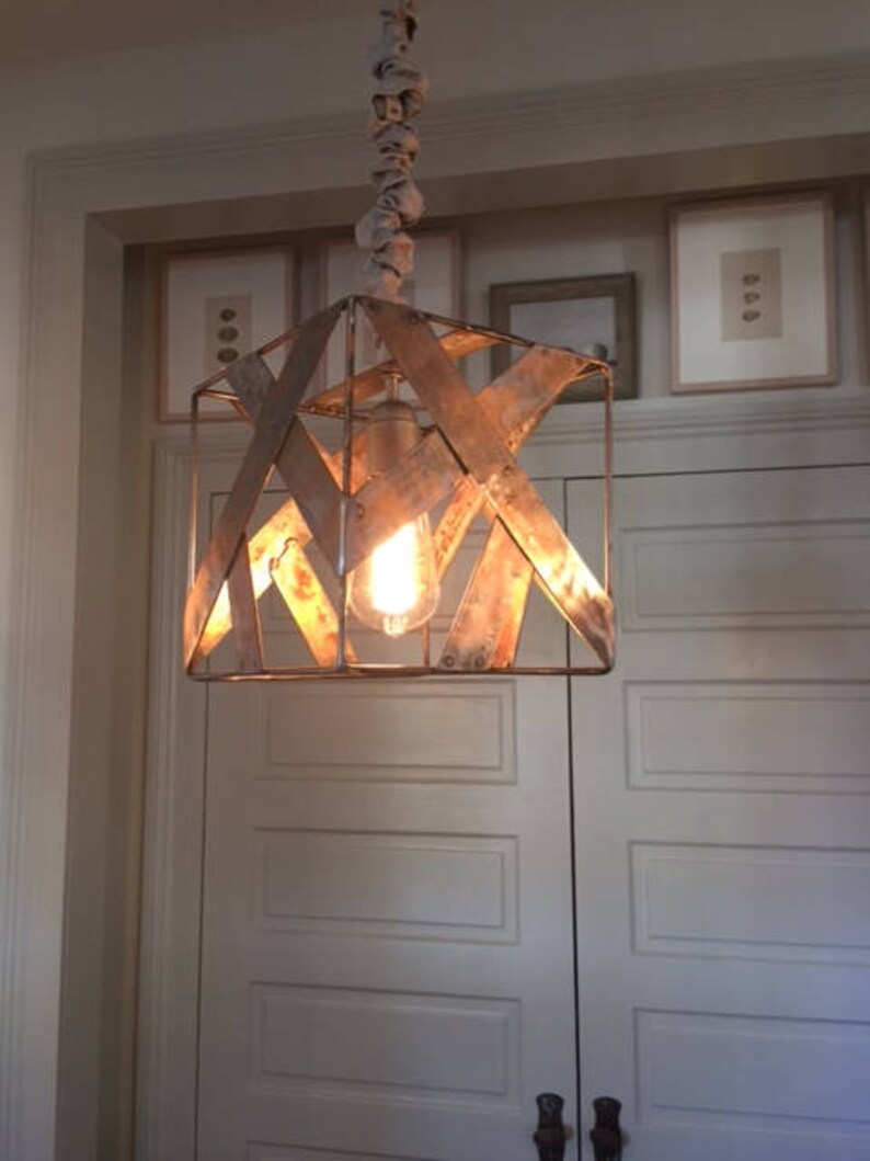 Wine Barrel Ring Pendant Light Kubo Mini Made from | Etsy