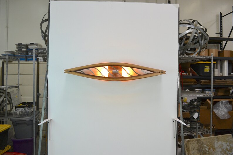 Wine Barrel Wall Sconce Parpella Made From Retired - Etsy