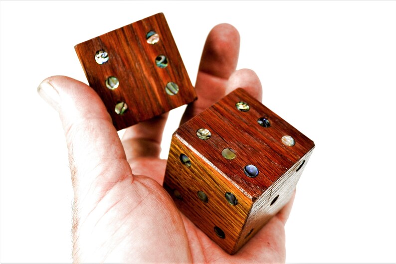 Wine Barrel Dice Segir Made From Huge Retired California - Etsy