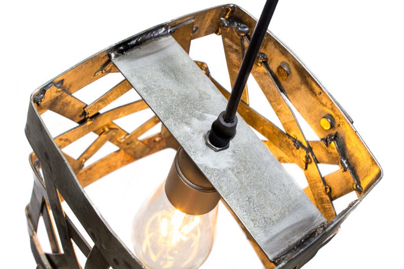 Wine Barrel Ring Pendant Light Kotak Made From Retired - Etsy