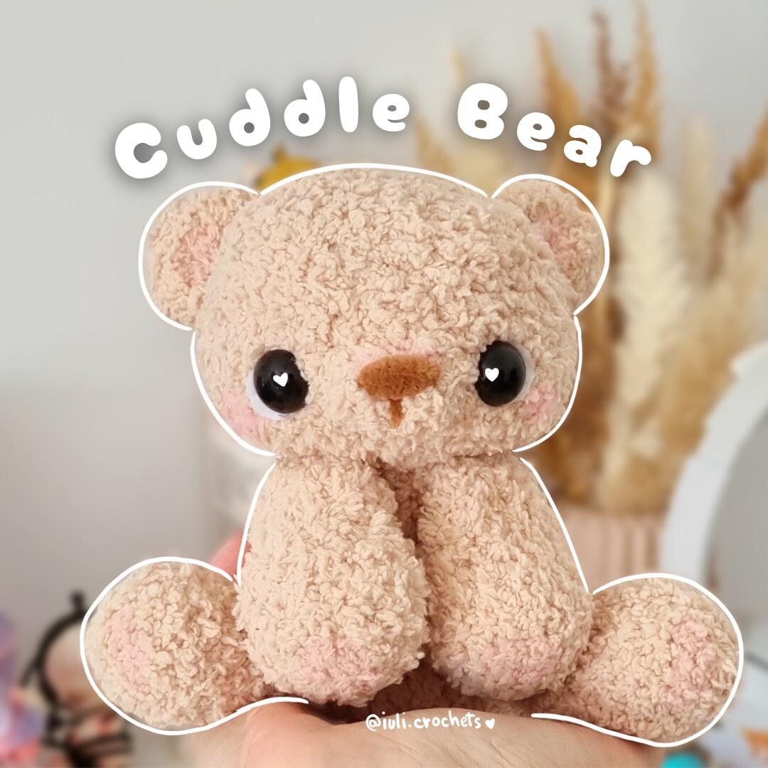Cuddle Bud Bear- Cuddle Buddies Amigurumi Crochet Pattern ENGLISH - Etsy