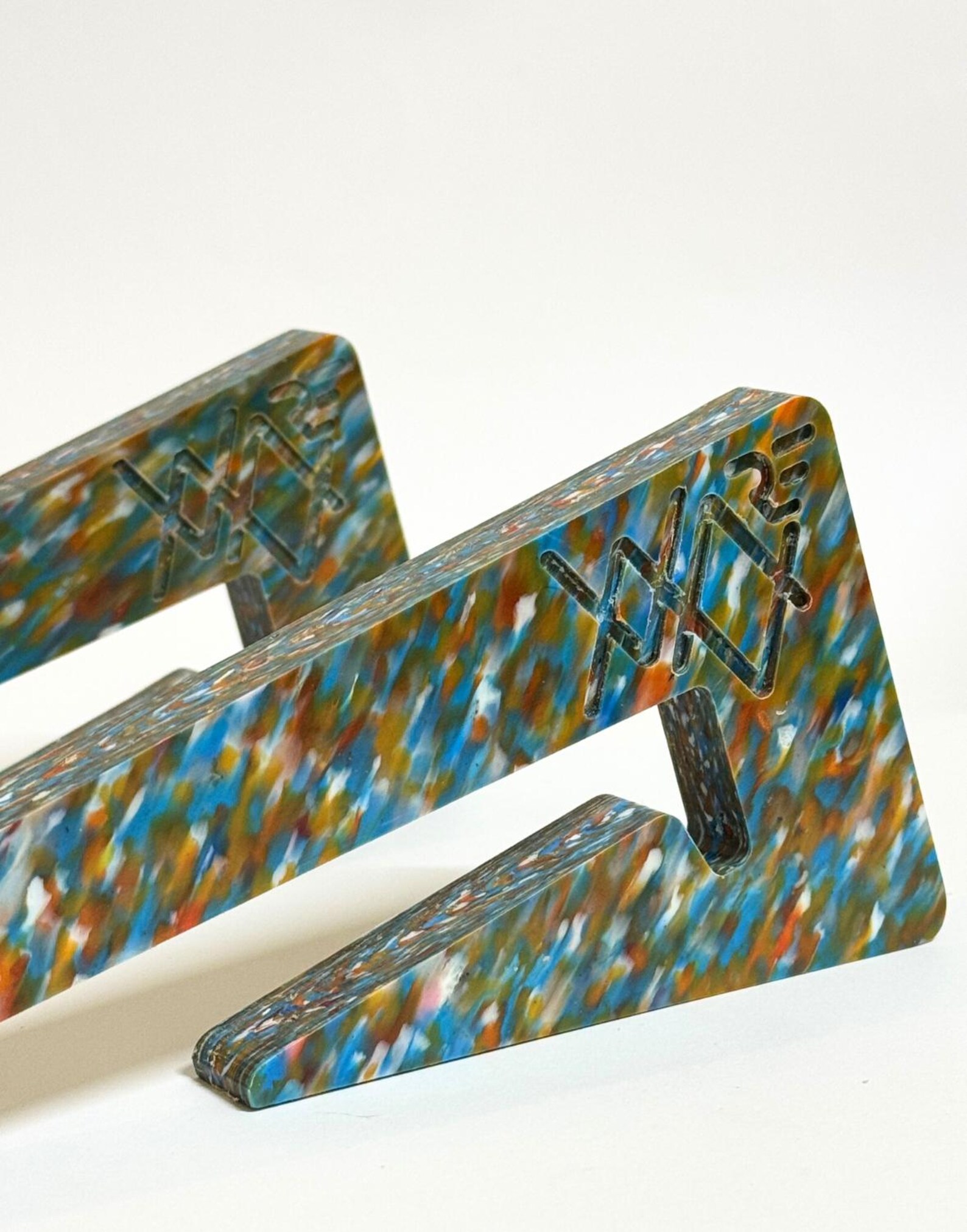 Recycled Plastic Laptop Stand: Ergonomic Colorful Desk Riser - Etsy