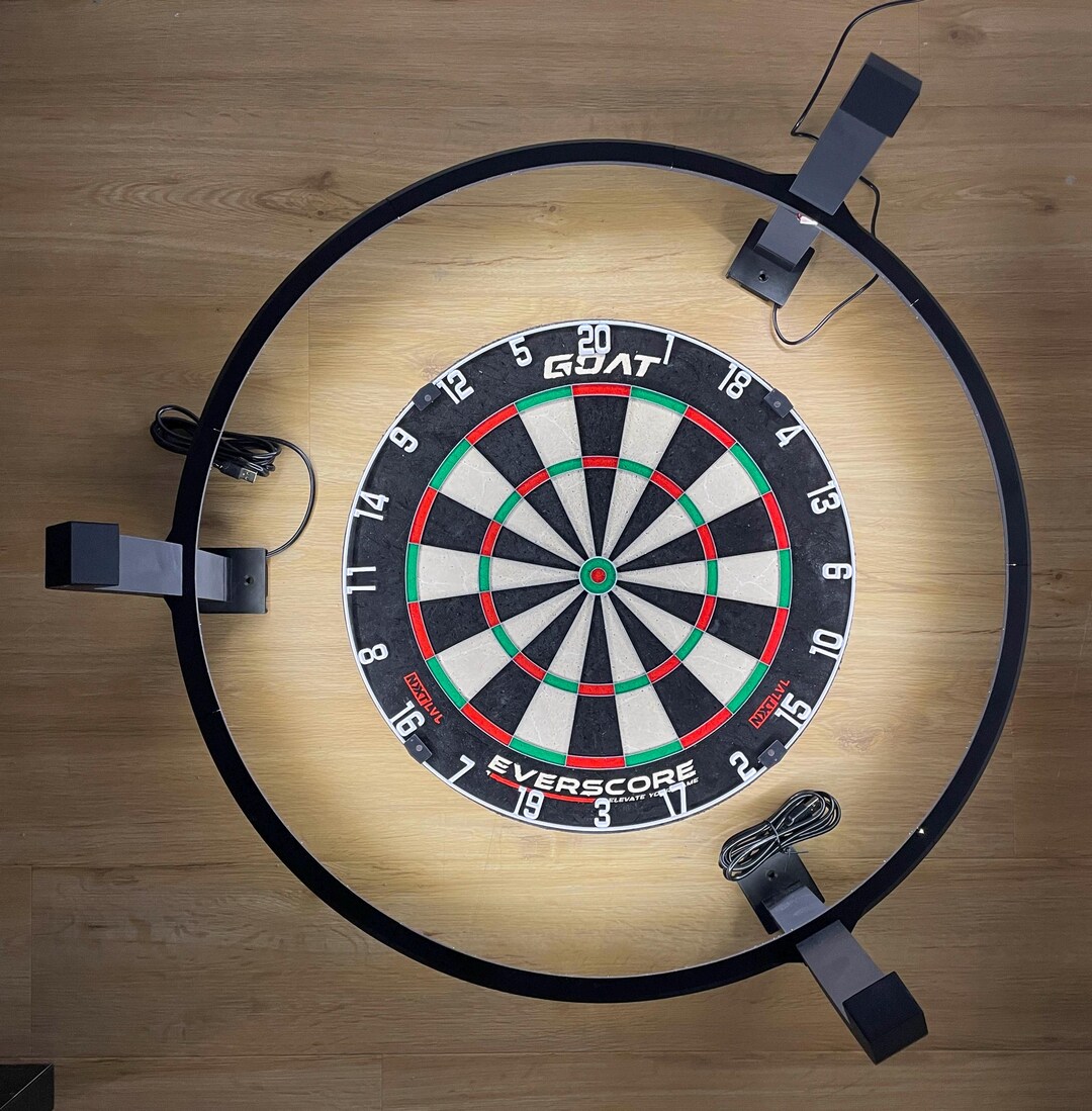 Autodarts DIY Set With 3 Cameras & LED Ring | Automatic Dart Scoring ...