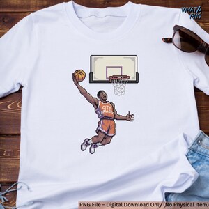 Basketball Dunk Poster – Slam Dunk Wall Art – Sports Print – Basketball ...