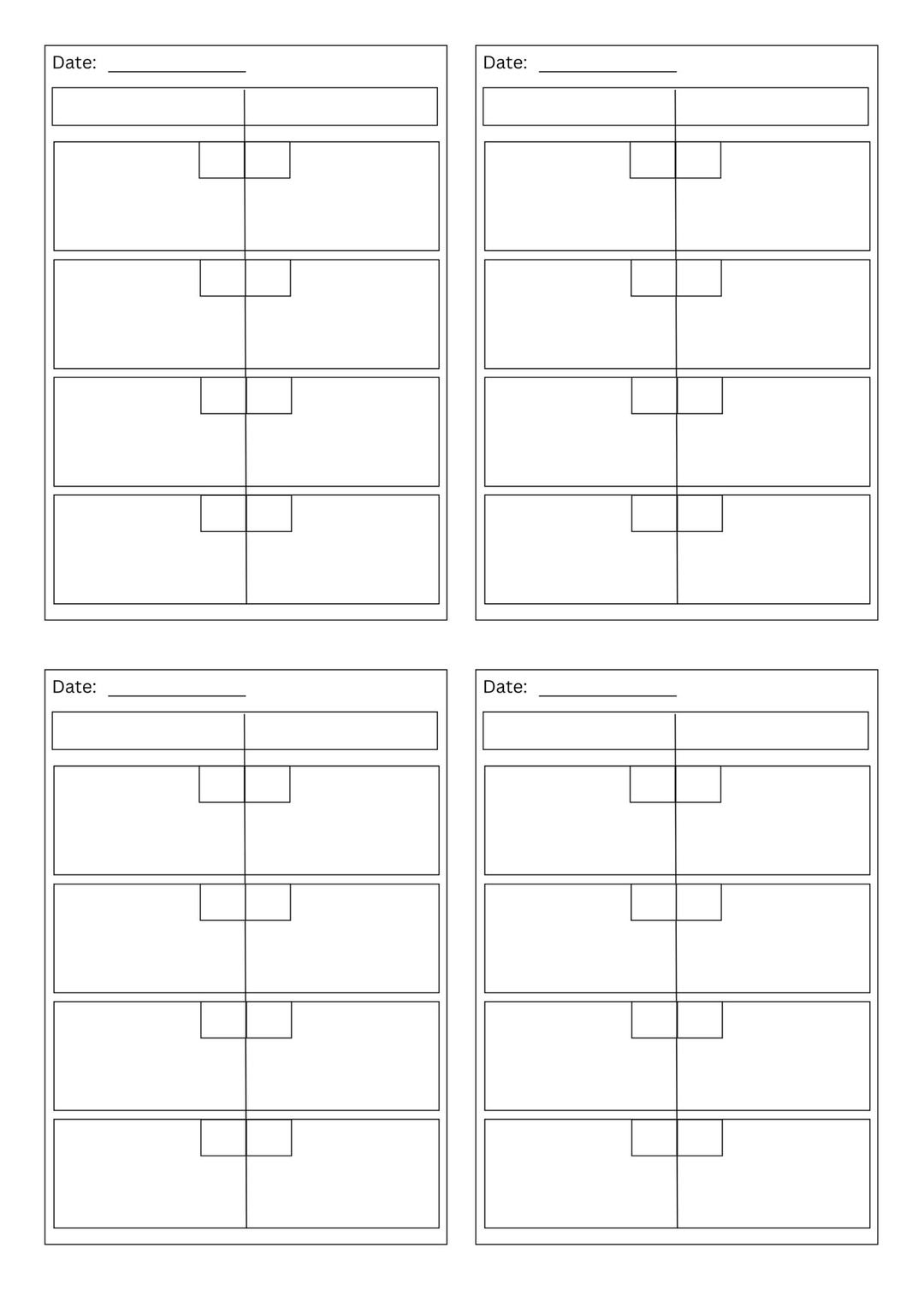Netball Umpire Score Card Printable - Etsy