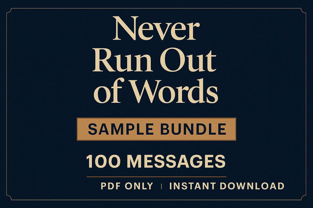 100 Editable Greeting Messages – Sample Bundle (PDF) for Cards ...