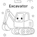 Preschool Printable ABC Book | Vehicle-themed Alphabet Coloring - Etsy