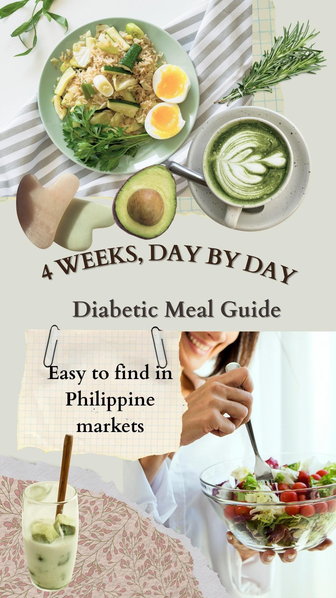 4 Week Filipino Diabetic Meal Plan PDF - Printable Meal Prep Guide With ...