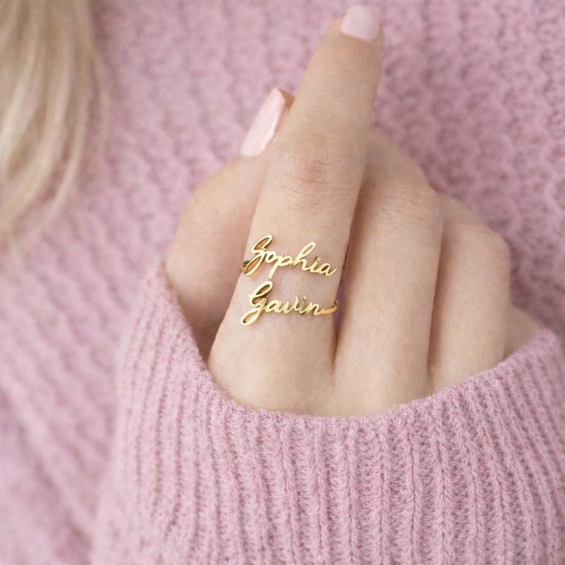 Name Ring - Etsy
