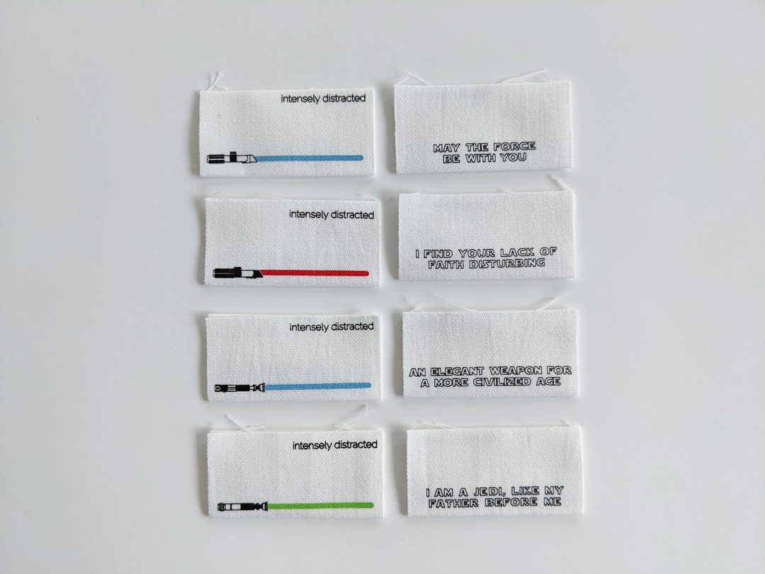 Legendary Light Cotton Luxe Labels 4 Pack Garment Labels for Handmade ...