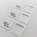 I Was Made for You, and Only You | Cotton Luxe Labels | 6 Pack | Woven ...