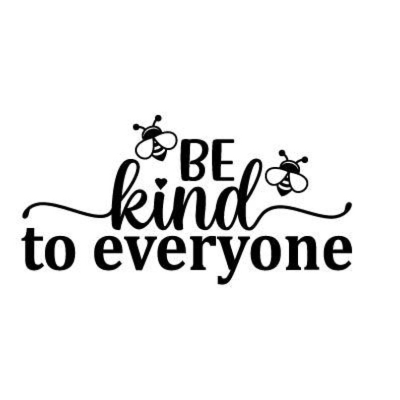 Bee Kind SVG Bundle | Kindness Quote Clipart (digital Download) - Etsy