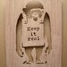 Banksy Keep It Real Chimp Stencil - Etsy