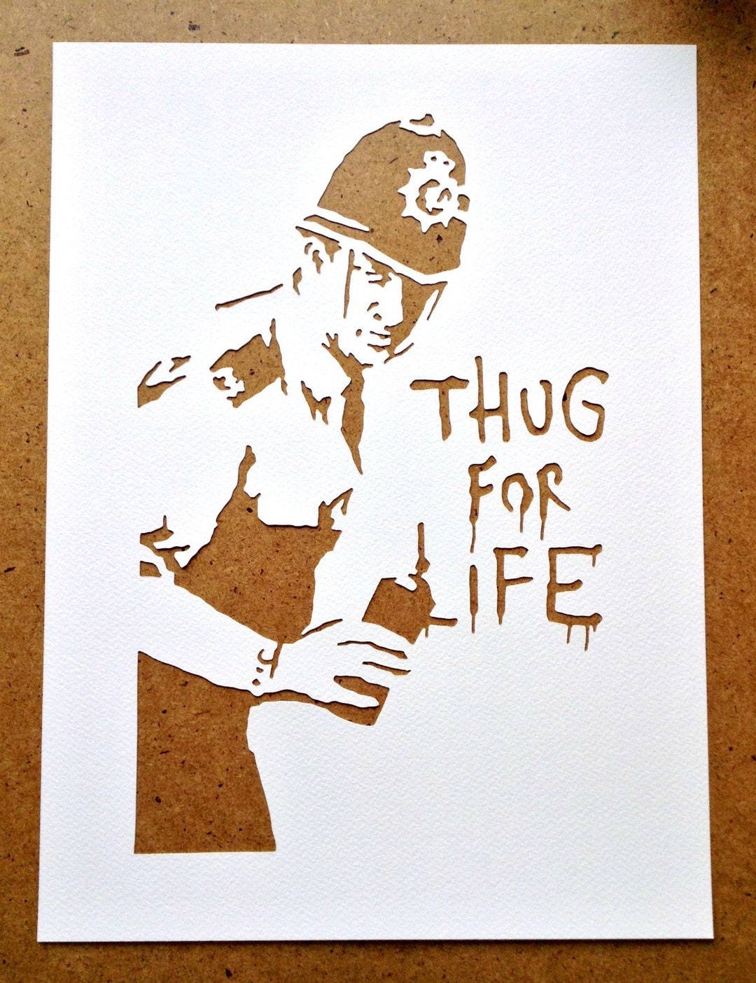 Banksy Stencils Set of 5 Choose Your Own - Etsy