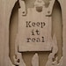 Banksy Keep It Real Chimp Stencil - Etsy