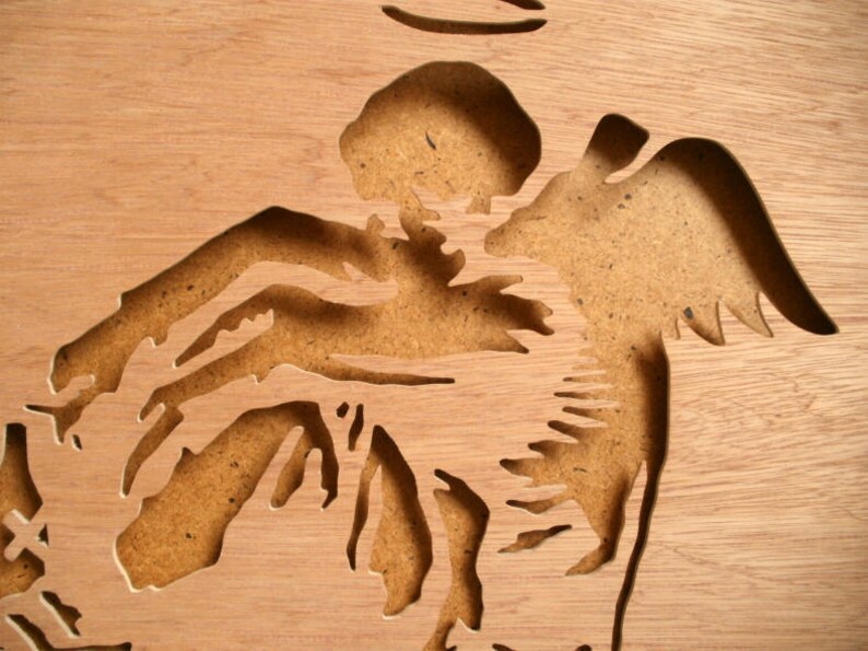 Banksy Fallen Angel Stencil - Etsy