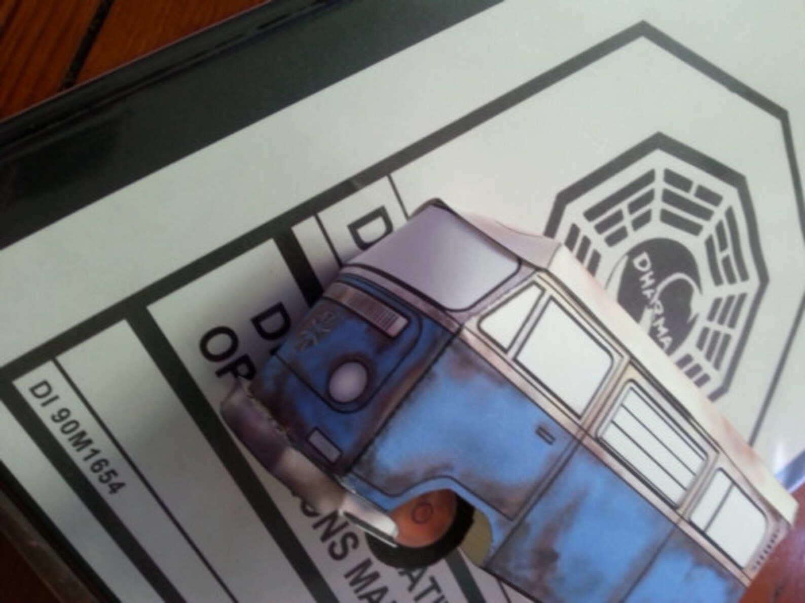 Dharma Bus Paper Model - Etsy