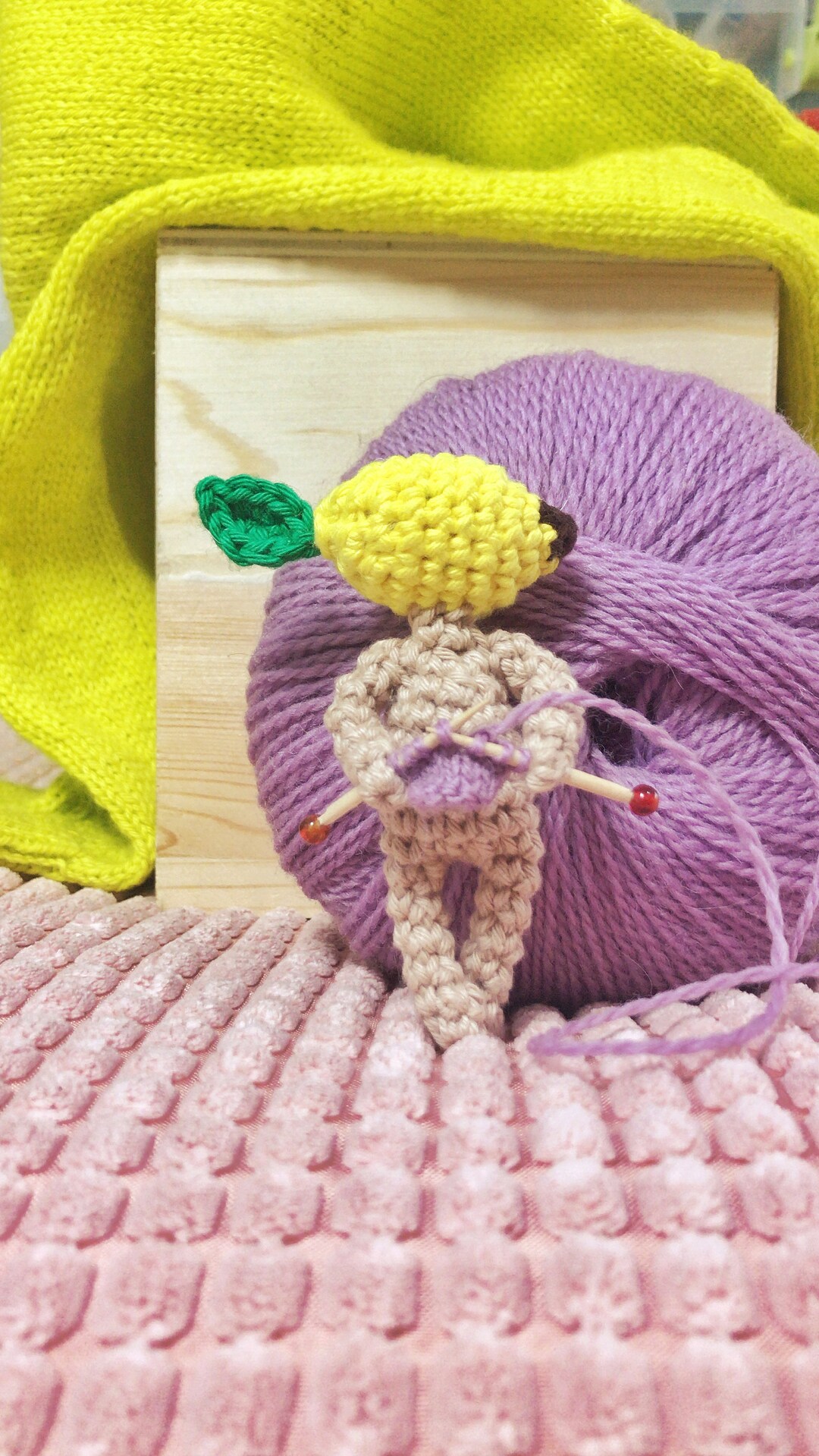 Worry Dolls Crochet Patterns - LEMONHEAD - DK Cotton - Etsy