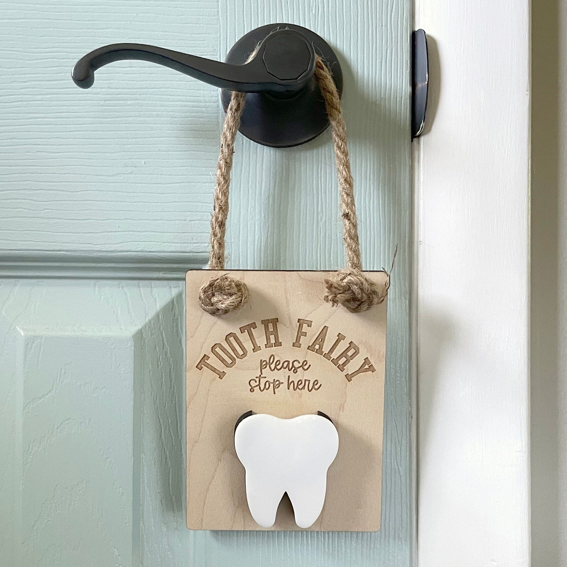 Tooth Fairy Sign With Pocket for Kids - Etsy